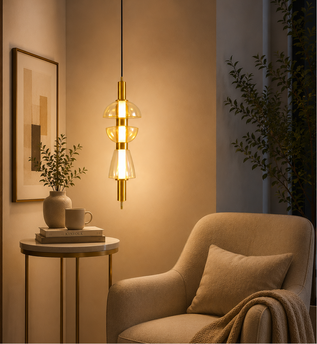 Best Lighting for Living Rooms: CHANDELIER, WALL LIGHT & Layered Light
