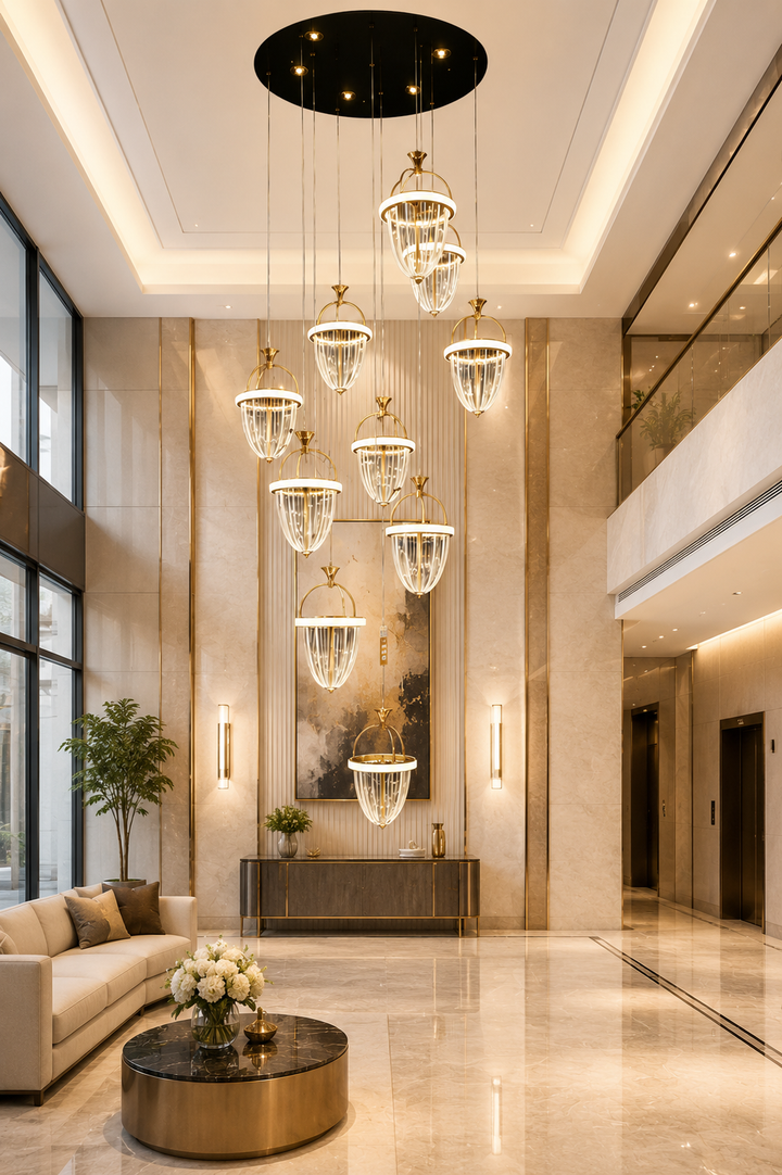 Buy Double Height Chandeliers Online at Wholesale Prices | HDC Lights