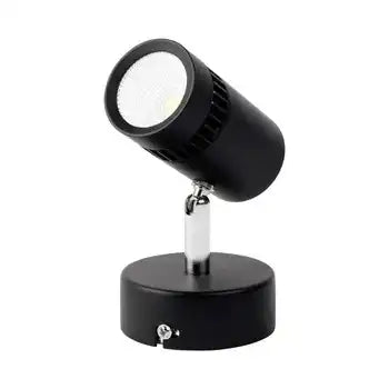 HDC 3W LX LED Black Spot Focus Wall Light - Cylindrical Shape Down Lig
