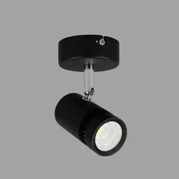 HDC 3W LX LED Black Spot Focus Wall Light - Cylindrical Shape Down Lig