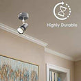 HDC 6W LX LED Black Spot Focus Wall Light - Cylindrical Shape Down Lig