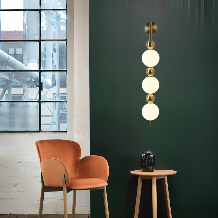 Hdc Nordic Minimalist Gourd String LED Wall Sconce Lamp
