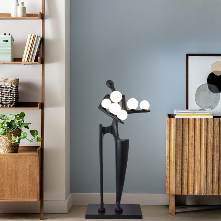 Hdc Art Sculpture Living Room Creative Abstract Character Decorative F