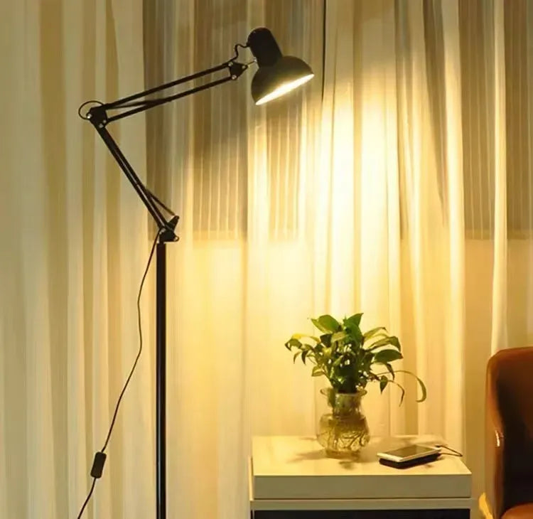 Ojaro Modern Minimalist Adjustable Task Floor Lamp For Living Room