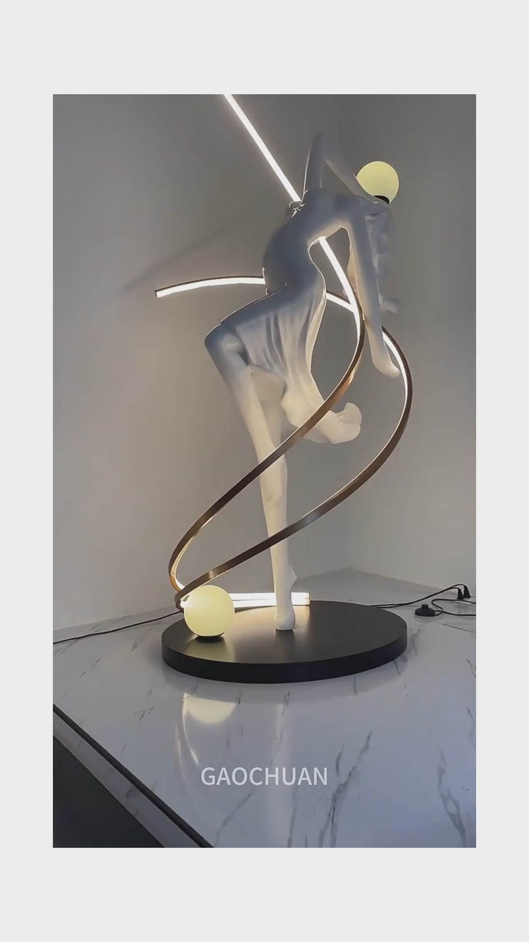 Hdc Modern Creative Goddess Statue Sculpture Living Room Bedroom Floor